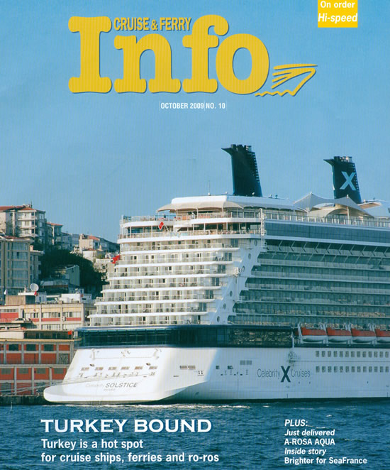 İDO, Cruise&Ferry Dergisi'ne kapak oldu