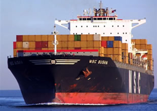 "MSC Busan" gemisi, boğazdan geçti