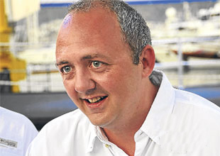 Arkas'ın sporcu patronu: Bernard Arcas