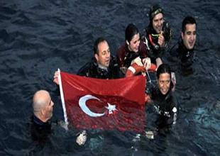 Dalgıç Derya Can, dünya rekorunu kırdı