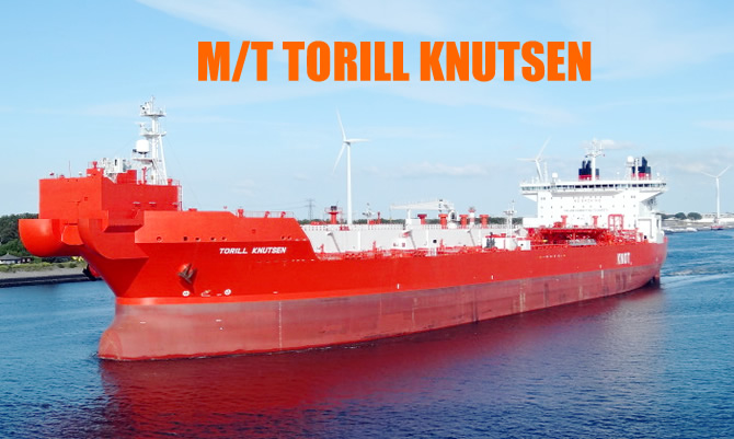 M/T Torill Knutsen ile M/T Hilda Knutsen adlı tankerler 169 milyon ...