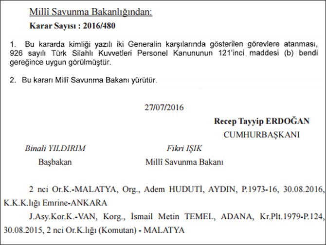 Korgeneral İsmail Metin Temel, 2. Ordu Komutanlığına asaleten atandı Korgeneral İsmail Metin Temel, 2. Ordu Komutanlığına asaleten atandı
